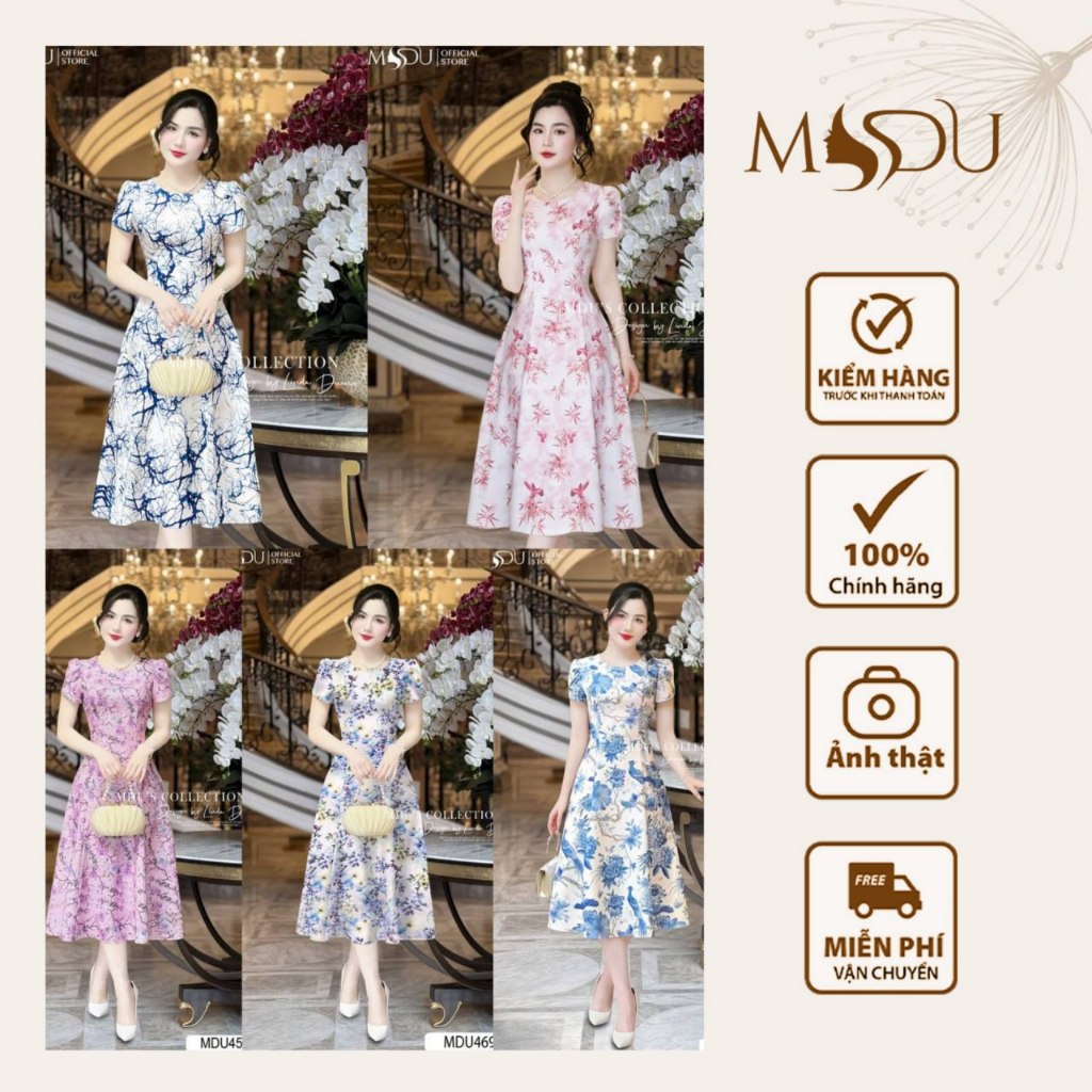 Lady Dress Collection MDU4270 High Quality Korean Silk Design with ...