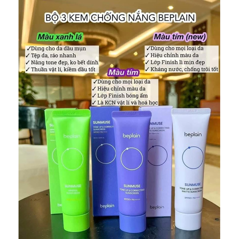 Beplain Sunscreen SPF50+ PA++++ 50ml | Shopee Philippines