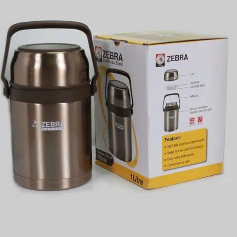 Zebra Porridge Pot 152435 1L I Kaiyo 1000ML porridge pot with thermal ...