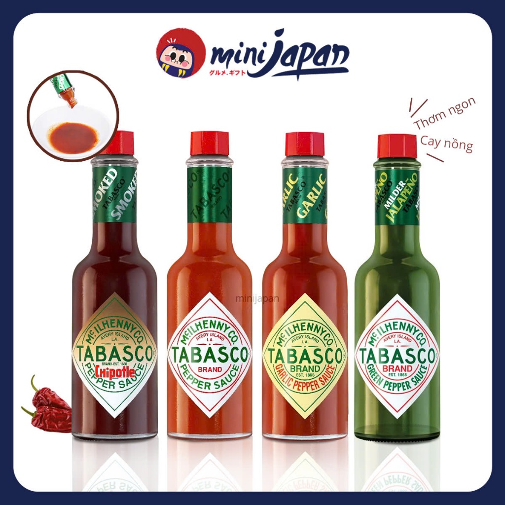 Tabasco Red Pepper Sauce 60ml | Shopee Philippines
