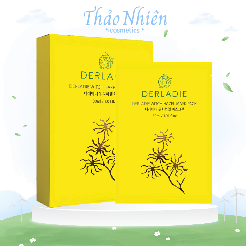 Derladie Witch Hazel Mask Pack (piece) | Shopee Philippines