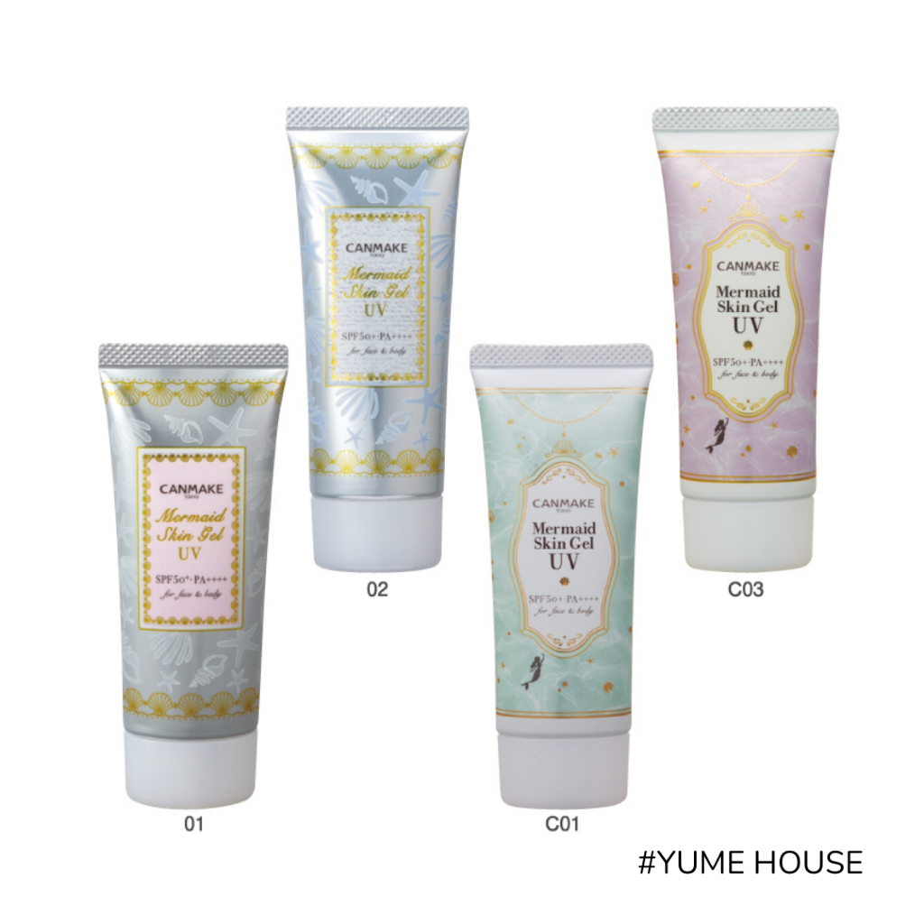 Canmake Mermaid Skin Gel UV SPF 50+ PA++++ 40g | Shopee Philippines