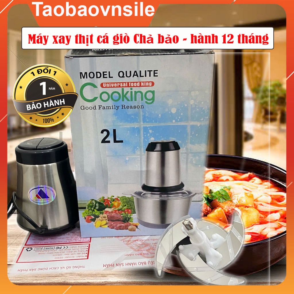 [1:1 INNOVATION 12 MONTHS] Meat Grinder - Mini Meat Grinder - Rust-free ...