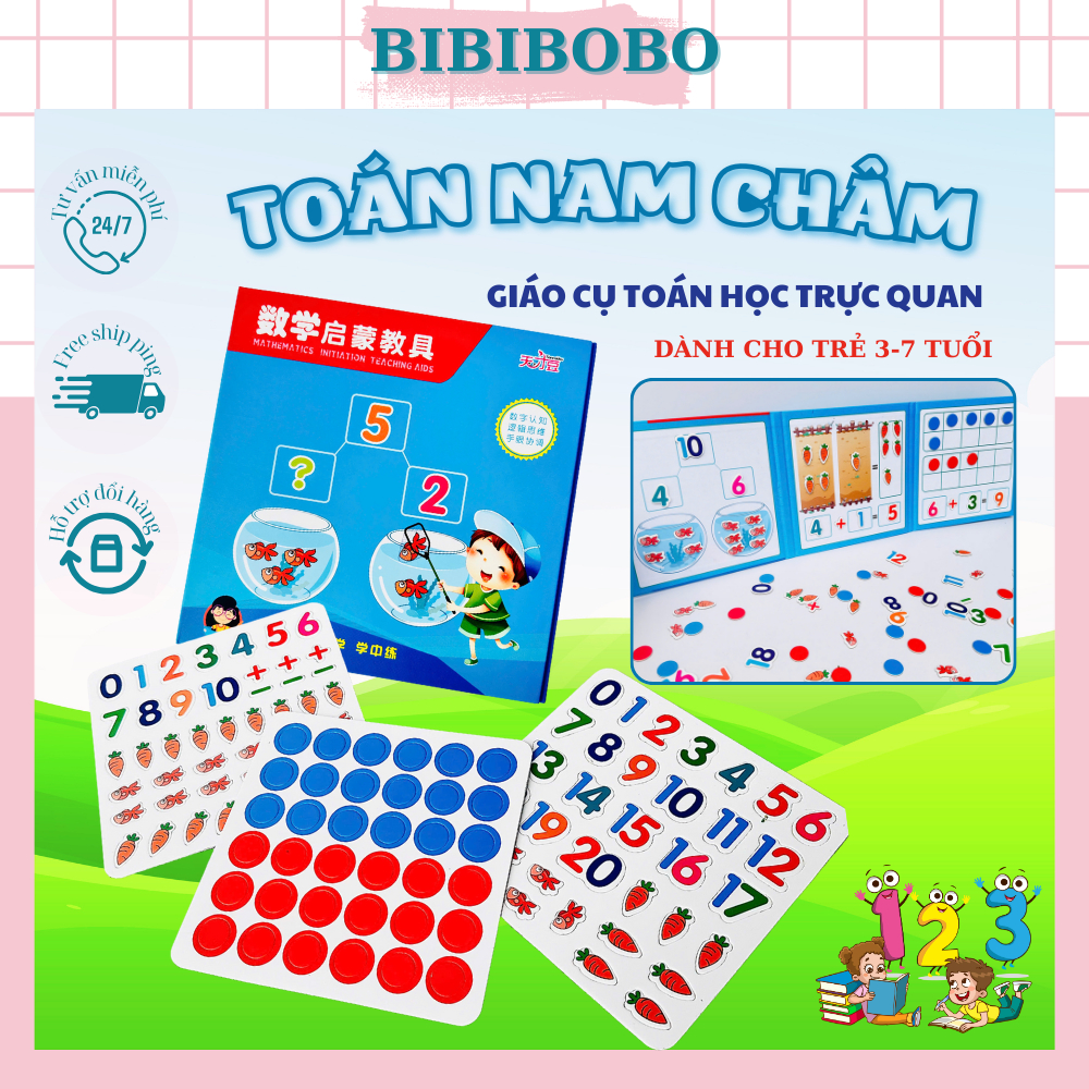 Magnet Math Visual Teaching Tools for Children to Learn Math Quickly ...