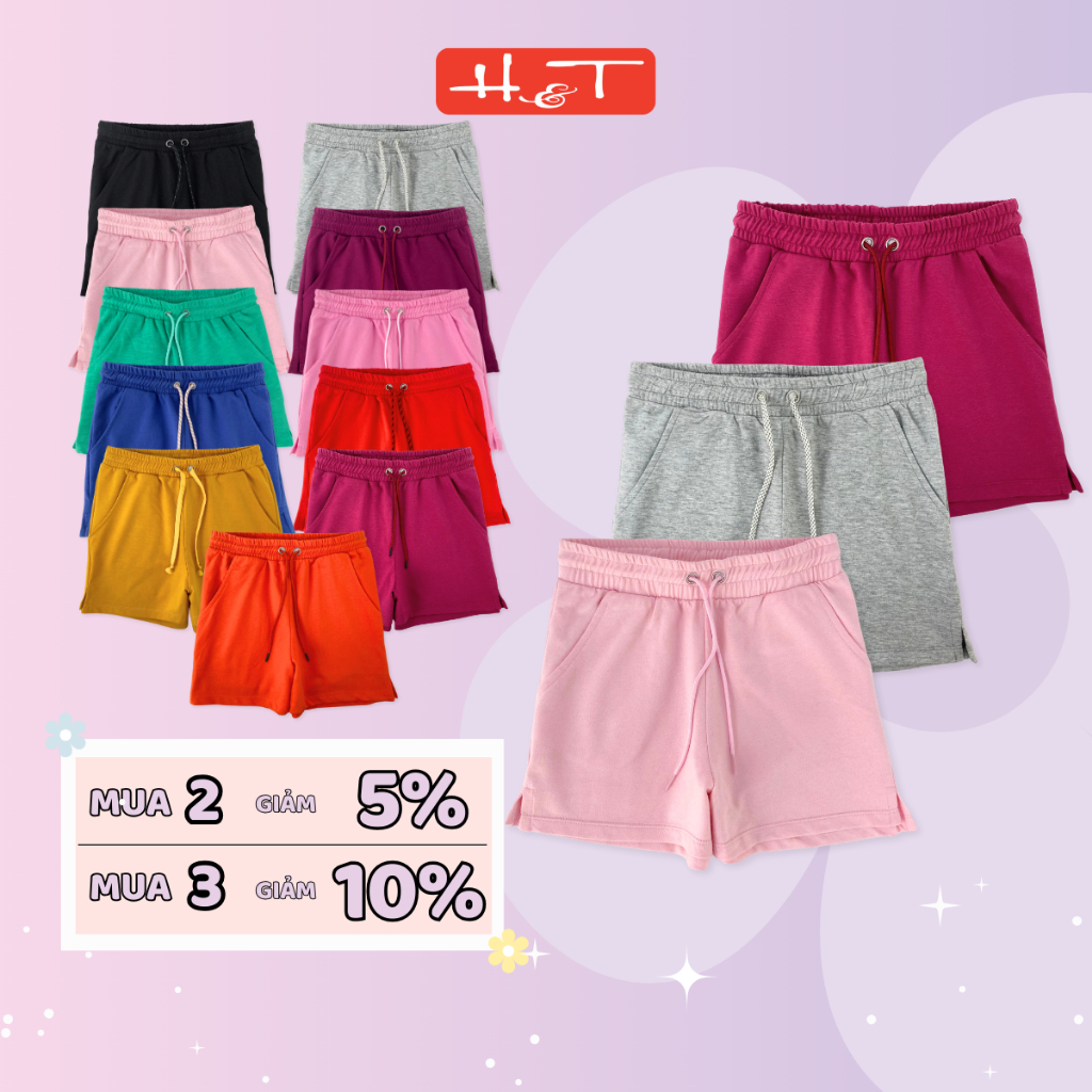 Girls' shorts, Shorts HTKIDS made of 2-way cotton fish leather, many ...