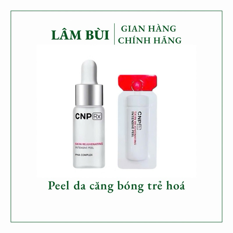 Sample Peel CNP Skin Regeneration, CNP Rx Skin Rejuvenating Intensive Whitening and Tightening ...