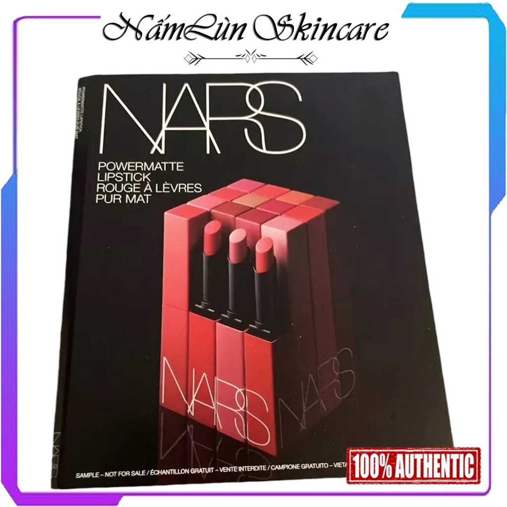 Nars Powermatte Lipstick Sample 4 Color Boxes | Shopee Philippines