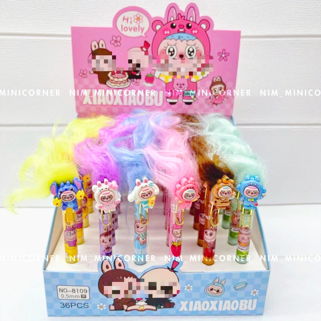 BLUE/BLACK/PURPLE INK PEN/MARK - LABUBU many codes, erasable pen ...