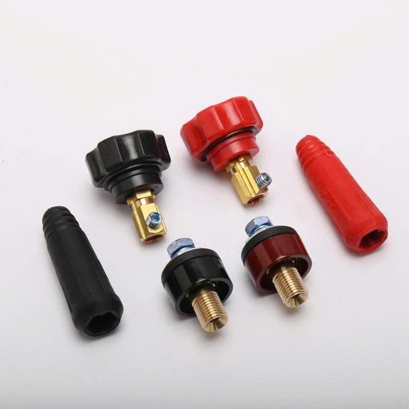 Welding machine jack set with screw thread 35-50 - Threaded welding ...