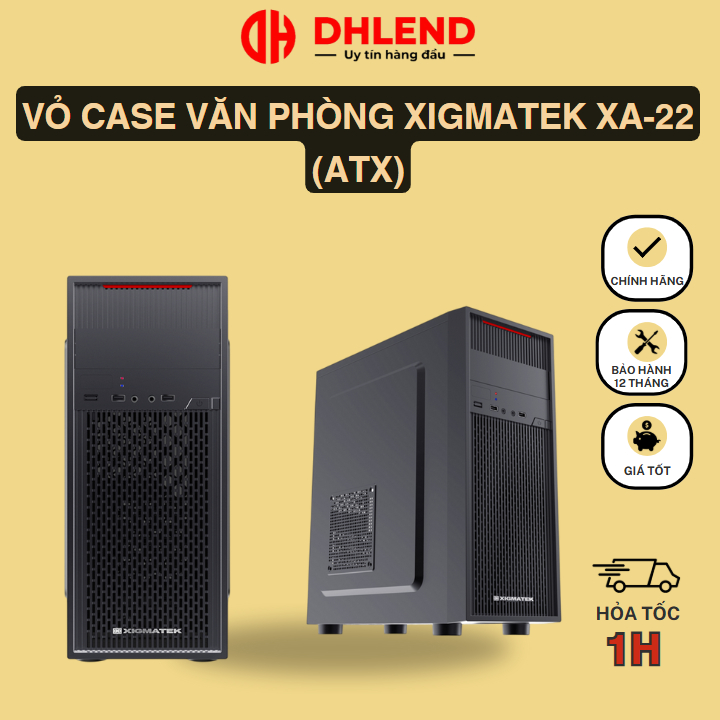XIGMATEK XA-22 OFFICE CASE (ATX) | Shopee Philippines