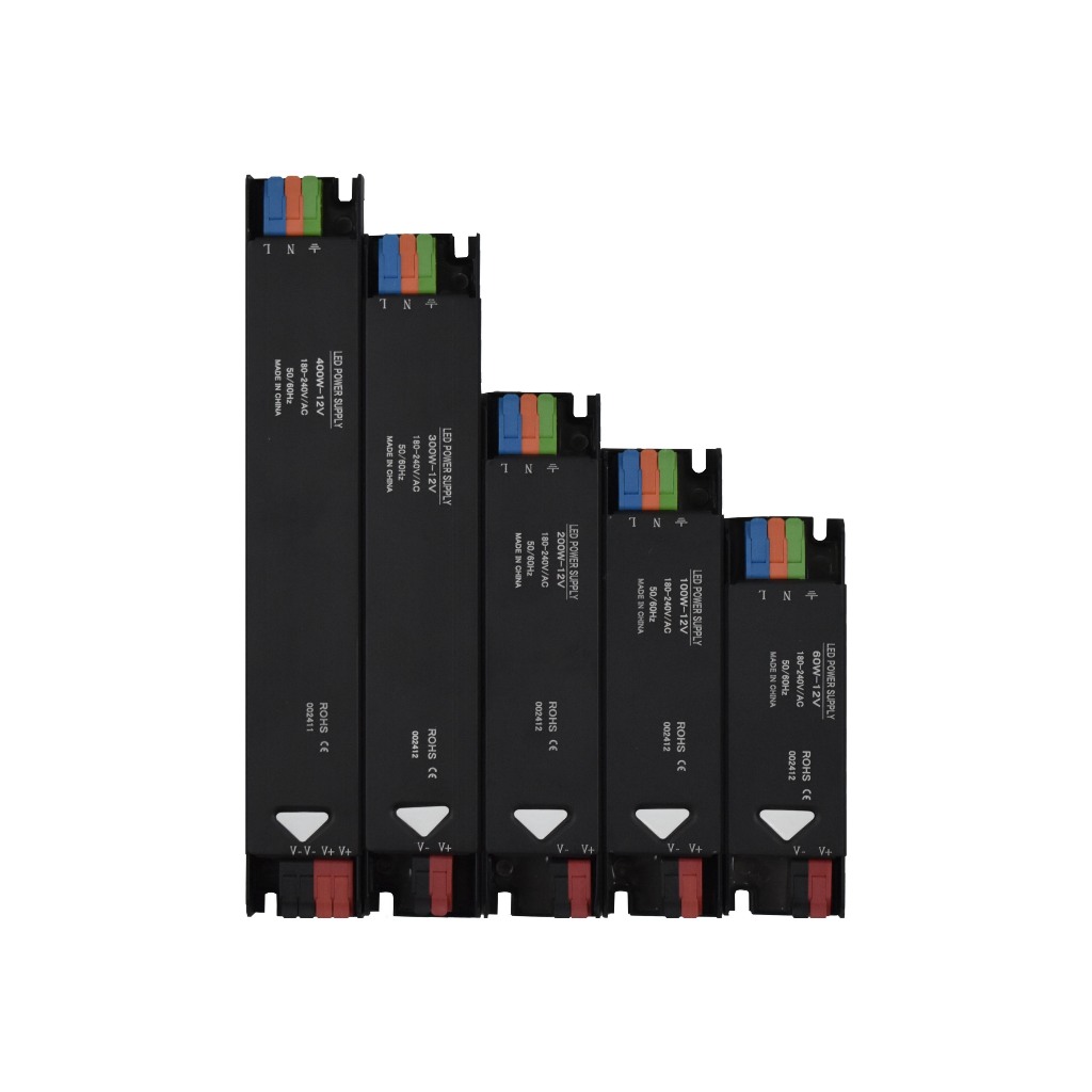 Conversion power supply 12v 24v 60w 100w 200w 300w 400w aluminum shell ...