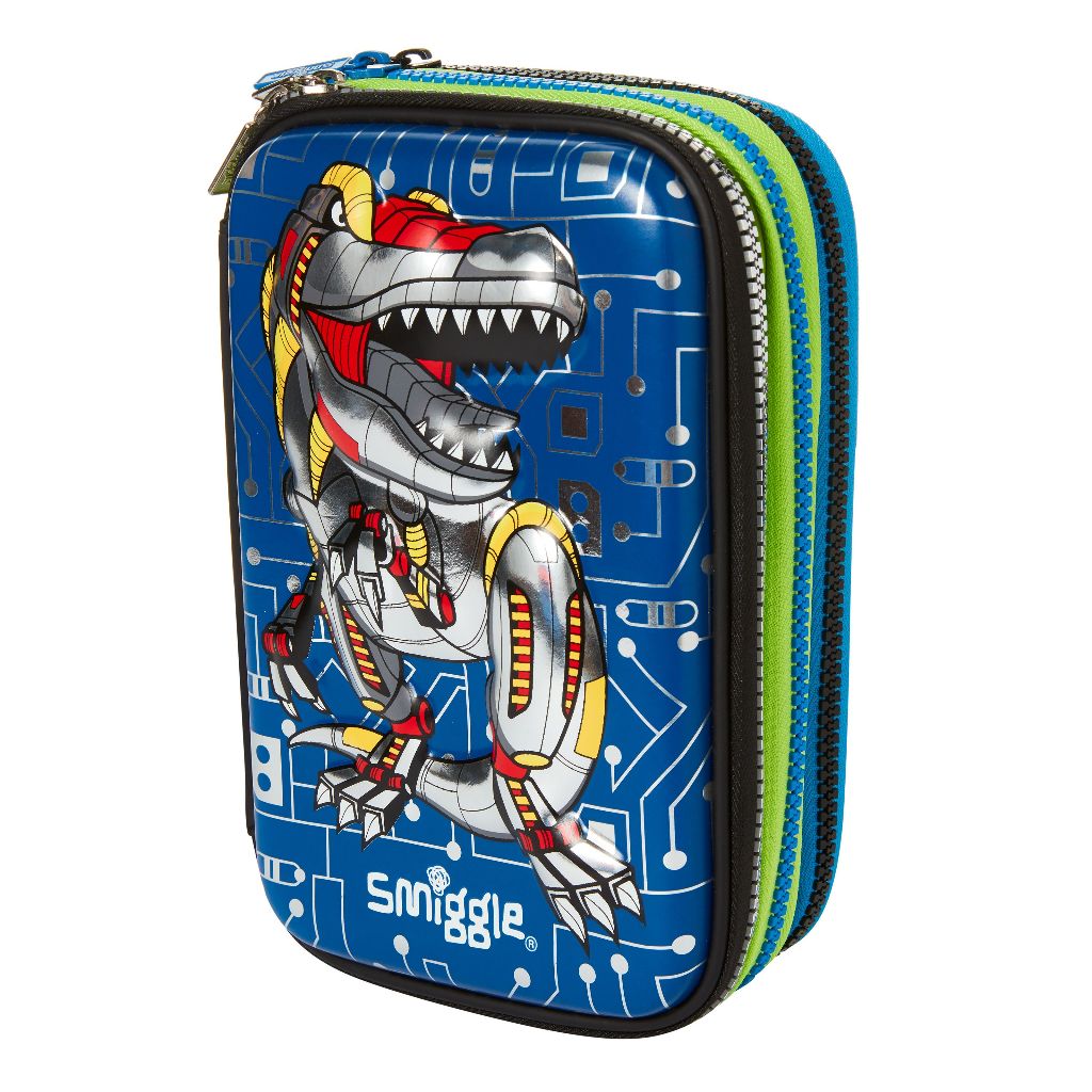 Smiggle pen box - Illusion 3-compartment model | Shopee Philippines