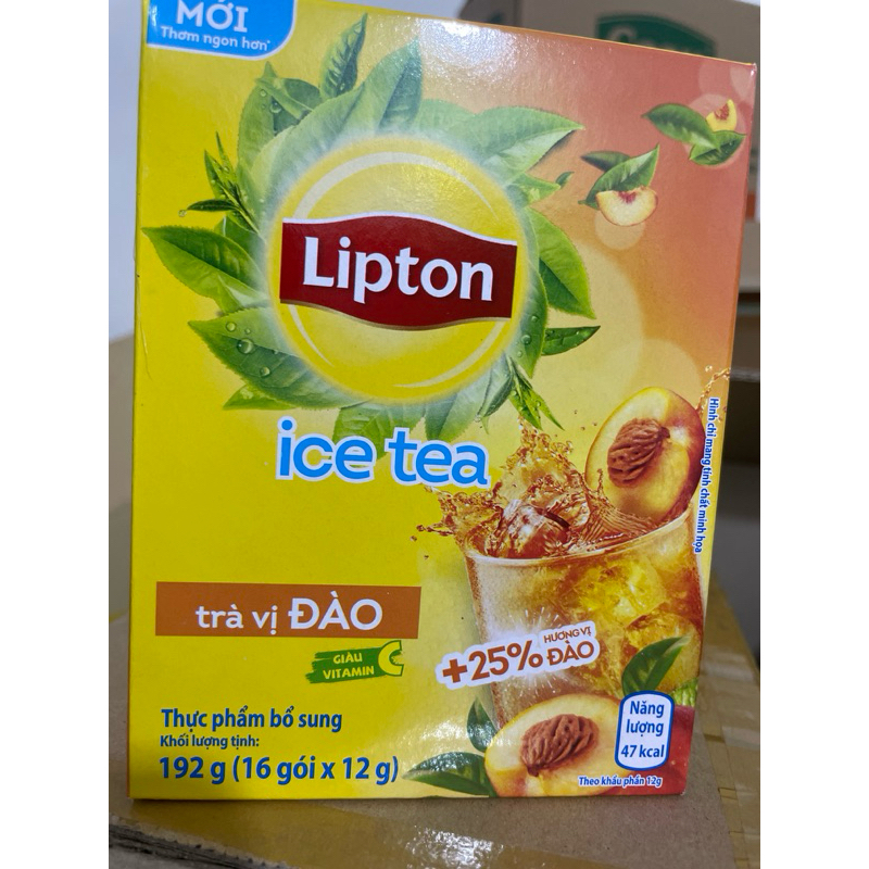 Lipton instant peach tea box 192g (16 packs*12g).Tea | Shopee Philippines