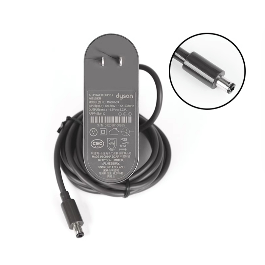 Dyson am10 bladeless fan power adapter Output 19.2v, current 100V-240V ...