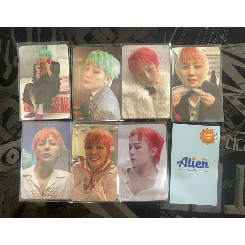 Genuine G-DRAGON pob Card | Shopee Philippines