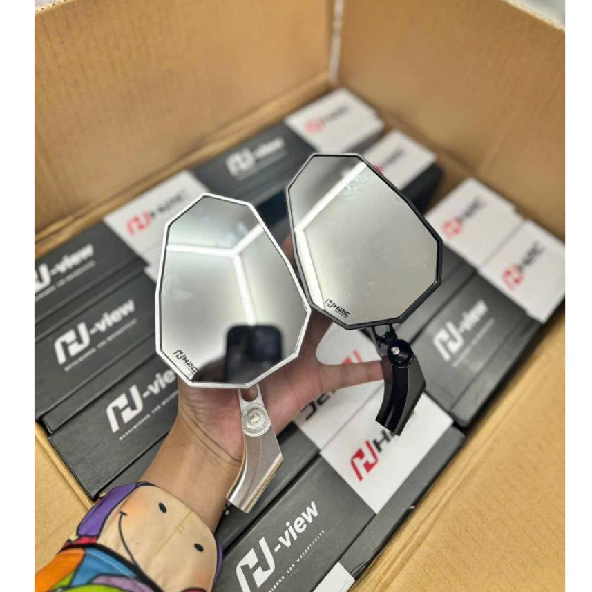 Motorcycle mirror H2C v1 v2 v5 napeon model 6 sides full aluminum CNC ...