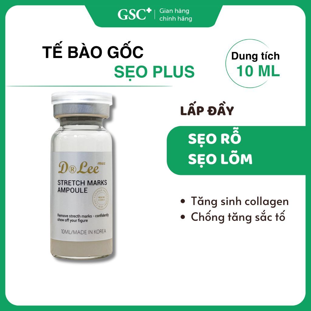 GSC+ scar stem cells, fill pitted and concave scars, restore thin and ...