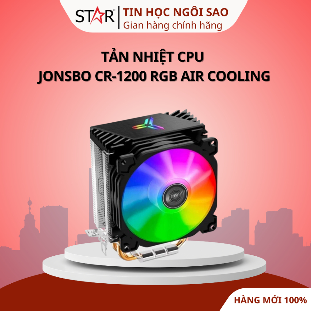 Jonsbo CR-1200 RGB Air Cooling CPU Cooler - | Shopee Philippines