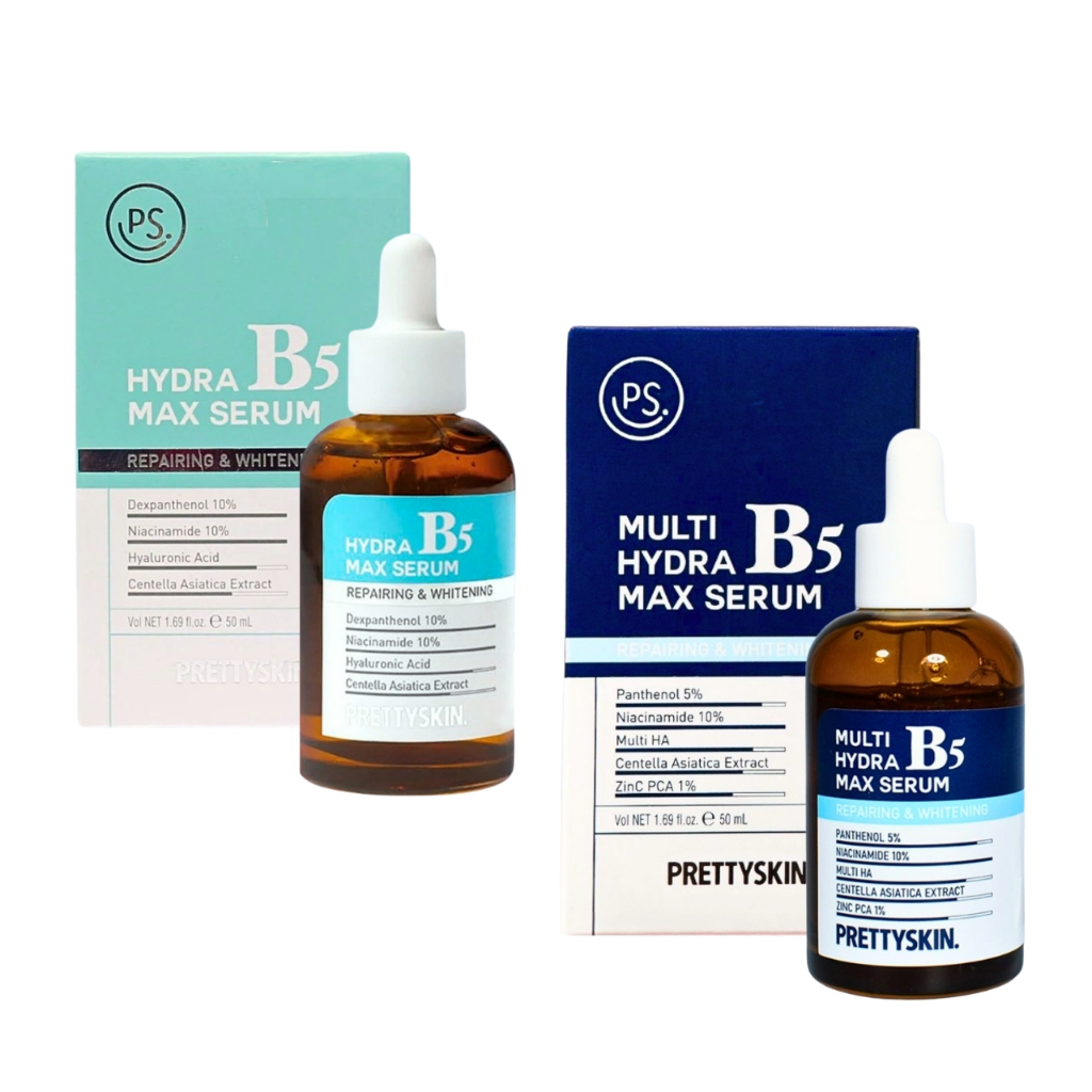 Serum B5 Prettyskin Multi Hydra B5 Max and Hydra B5 Max Supports ...