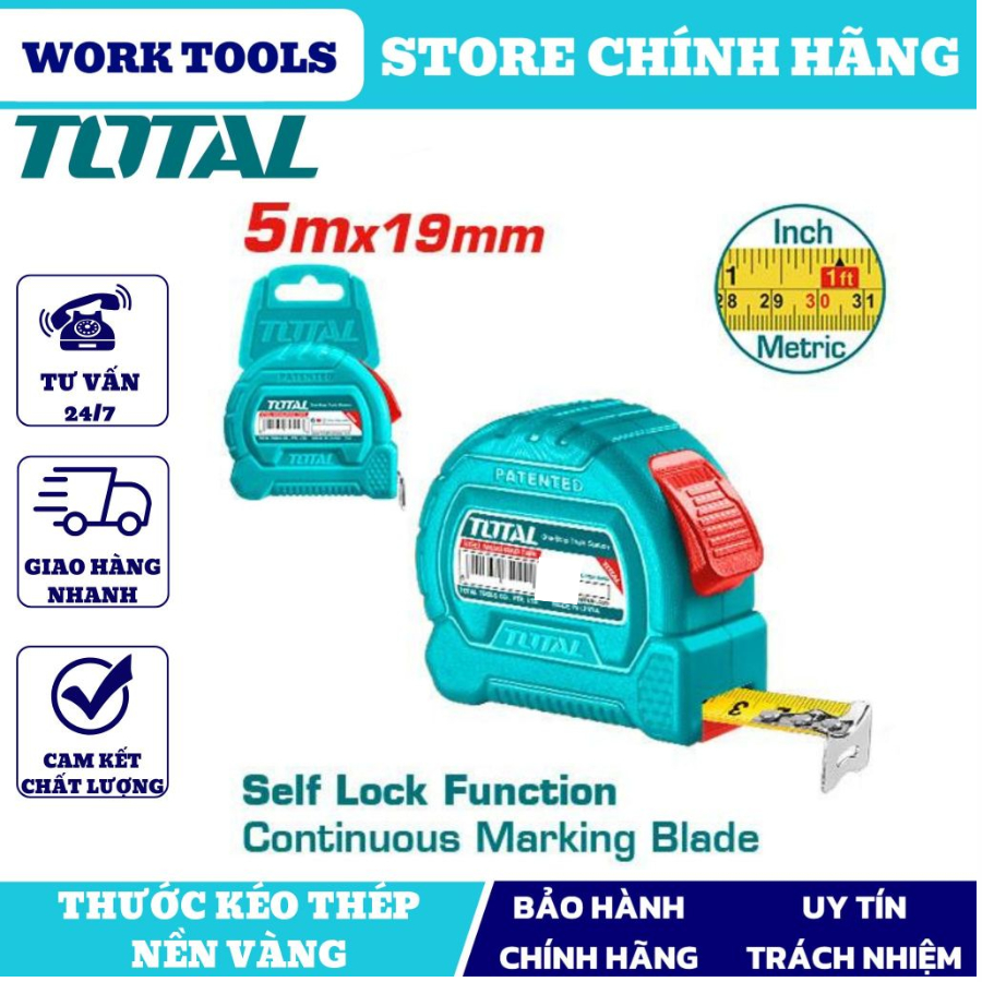 Total CRAFTS 5x19mm gold-based steel scissors ruler TMT37519 | Shopee ...