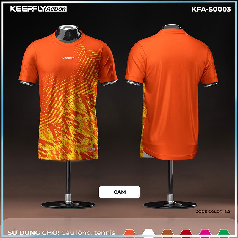 Keep Fly Action Sports T-shirt KFA-S0003 specializes in badminton and ...