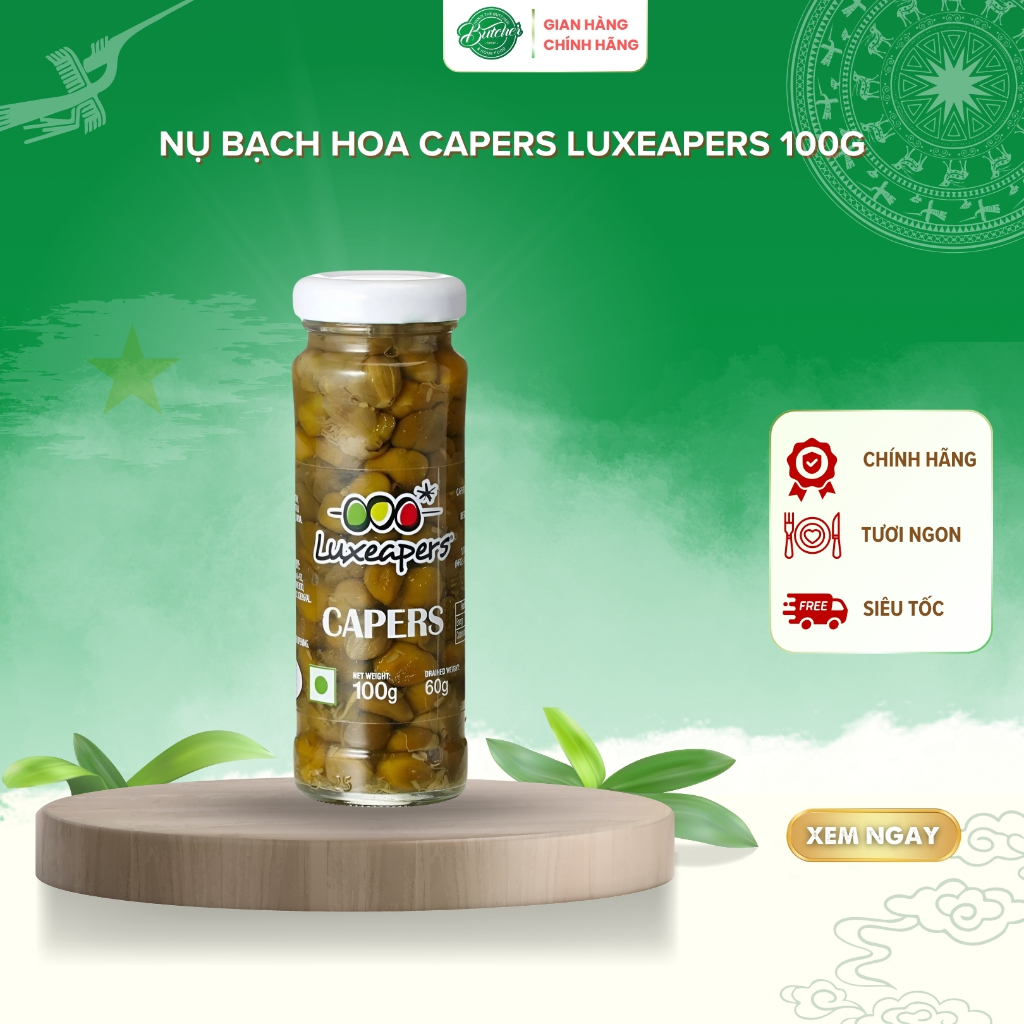 Capers Luxeapers Spain 100g Bottle | Shopee Philippines