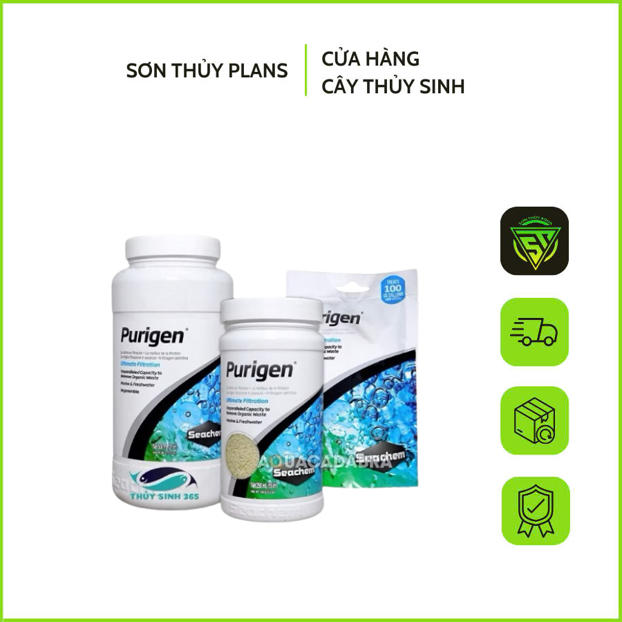 Genuine Seachem Purigen filter material (original box) - purifies water ...