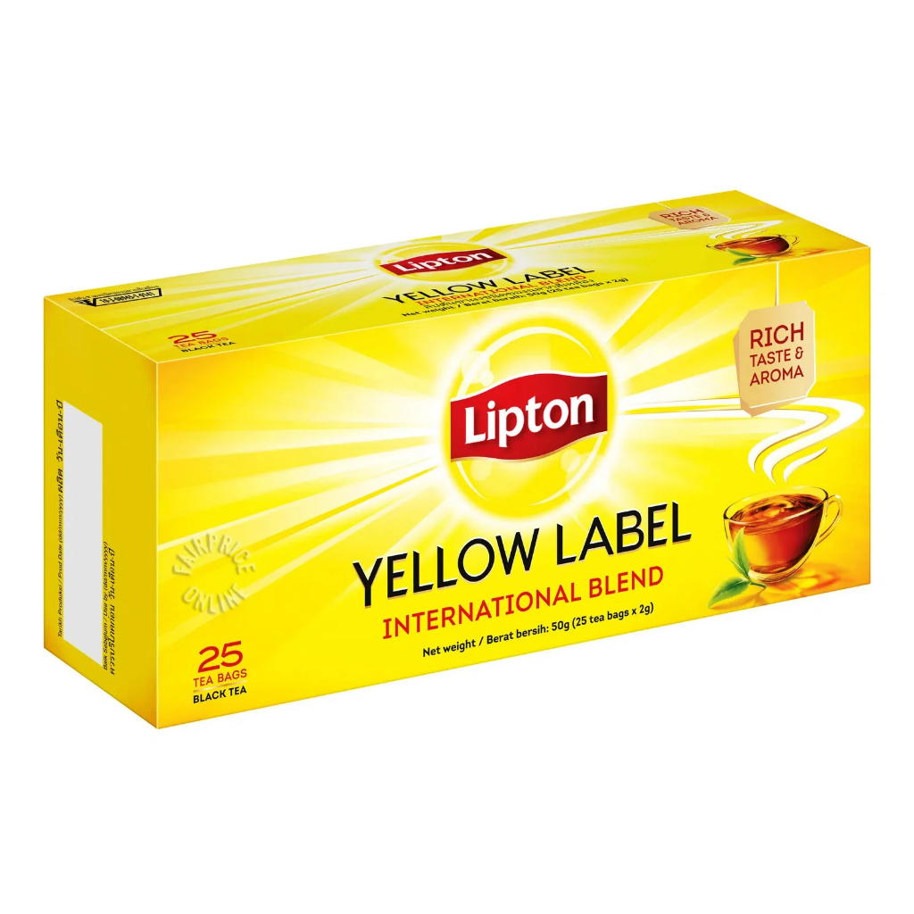 Lipton Yellow Label Tea Box of 25 Packs | Shopee Philippines