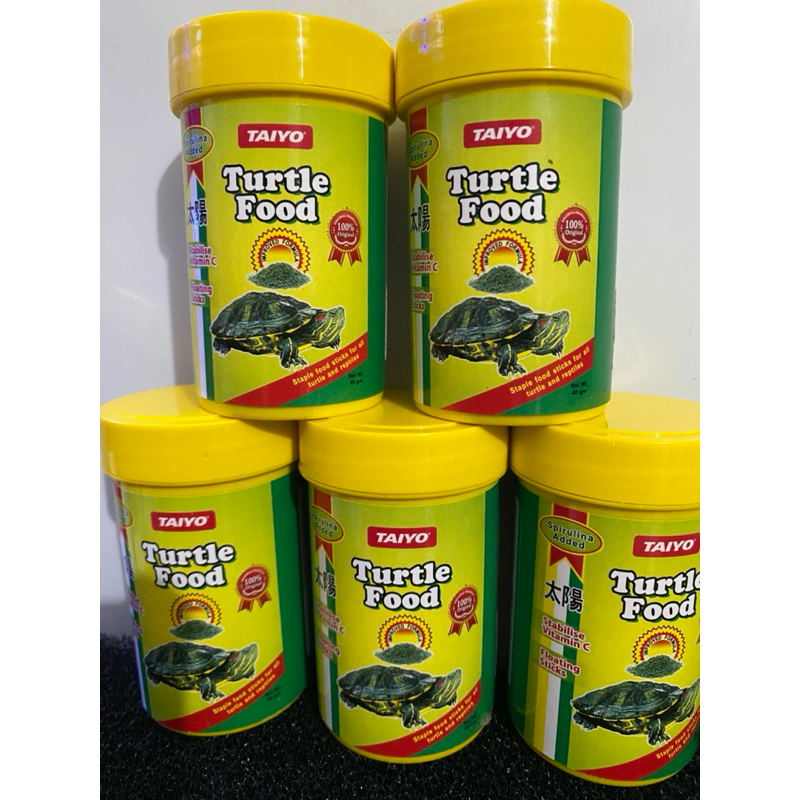 TAIYO Turtle Food - Specialized for Turtles, Babas, Reptiles (40gram ...