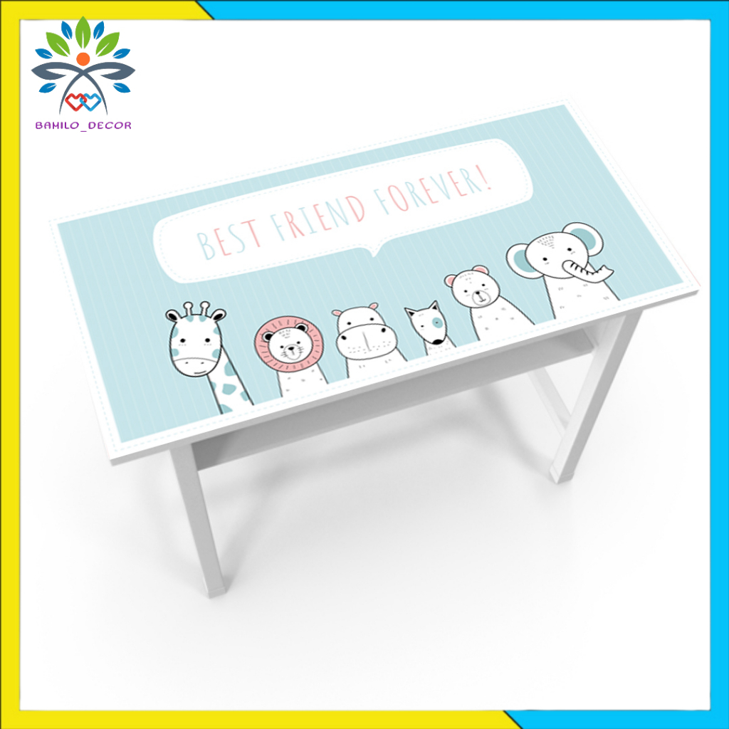 Student desk Decal, includes 4 sizes to choose from, clearly printed ...