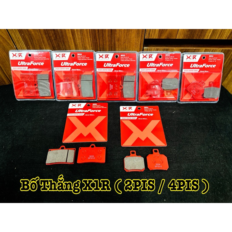 X1R Disc Brake Pad for Brembo / Frando / SMRT / MFZ / RCB R55 / RCB R1 ...