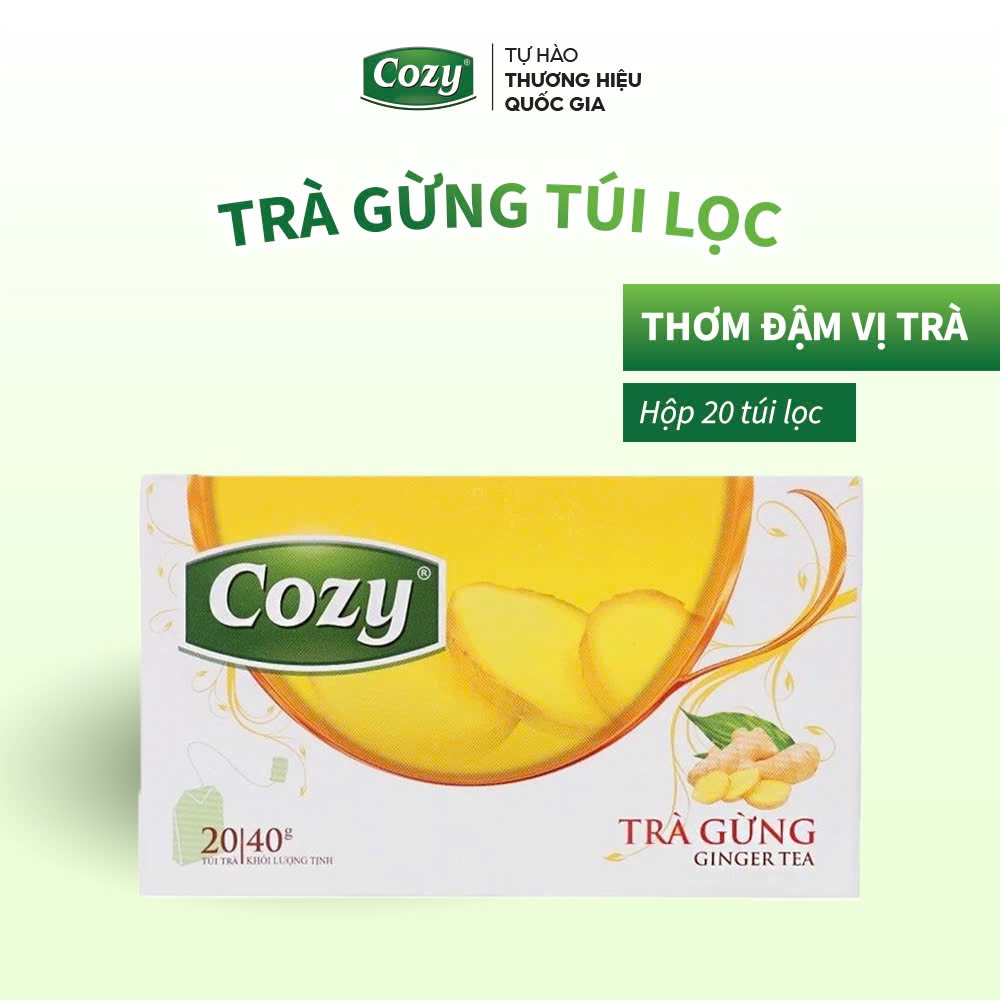 Cozy Ginger Tea Bags Cozy Ginger Tea Warms the Body, Relieves Colds ...