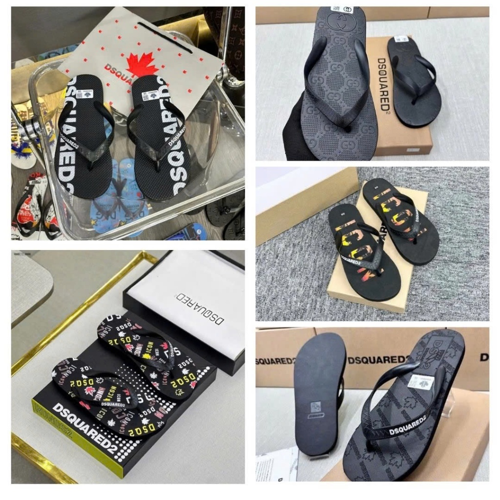 BBR Flip Flops - DSQ2 - Super cool flip-flops ICON - Beach flip-flops ...