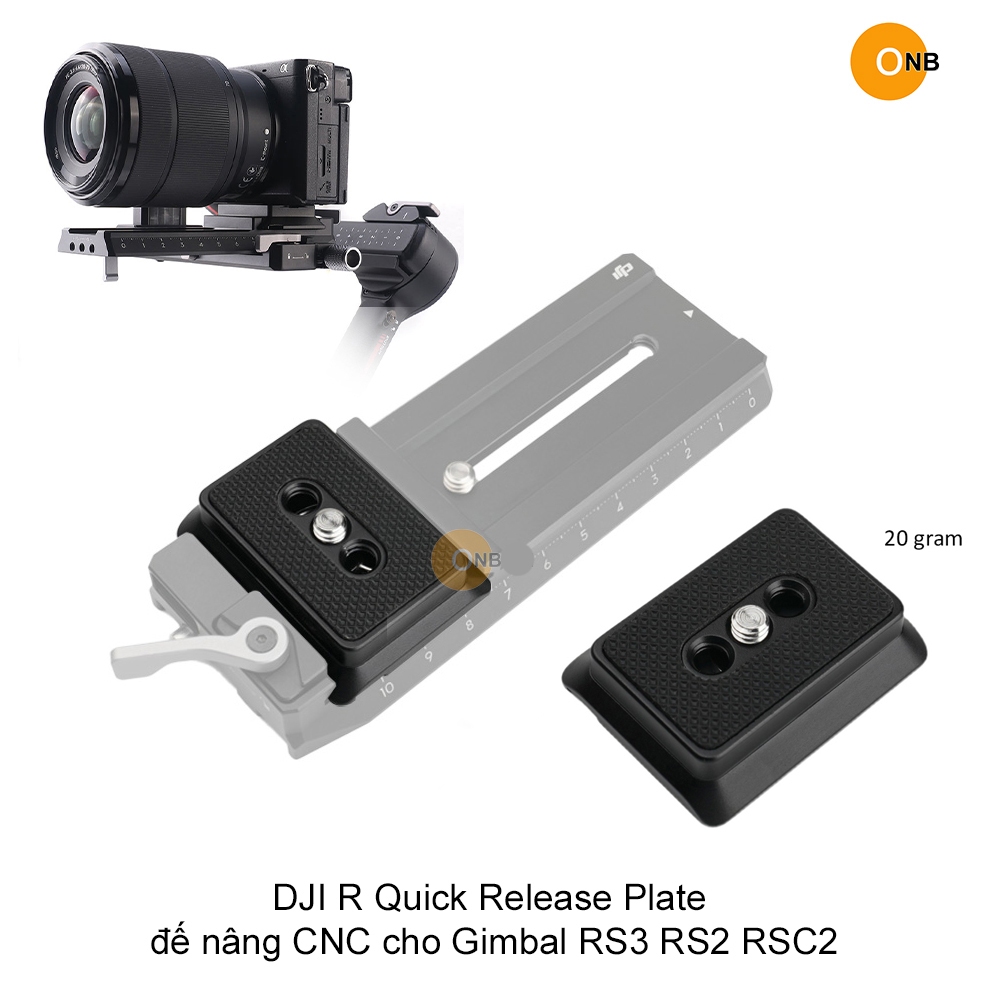 Dji R Quick plate small plate Gimbal RS4 RS3 RS2 RSC2 shared | Shopee ...