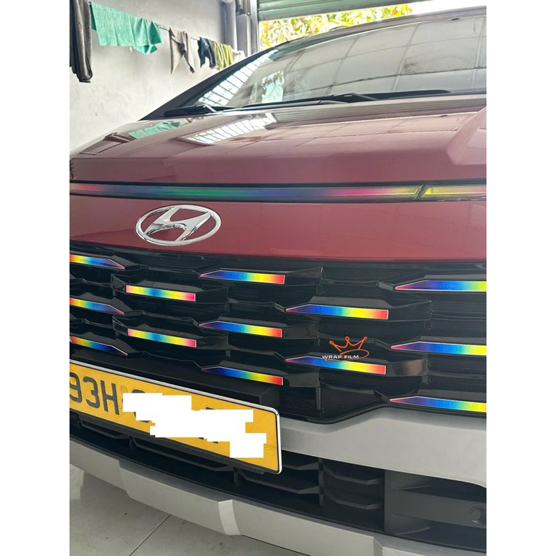 Calang Hyundai Stargazer X (2023-2025) face Decal | Shopee Philippines