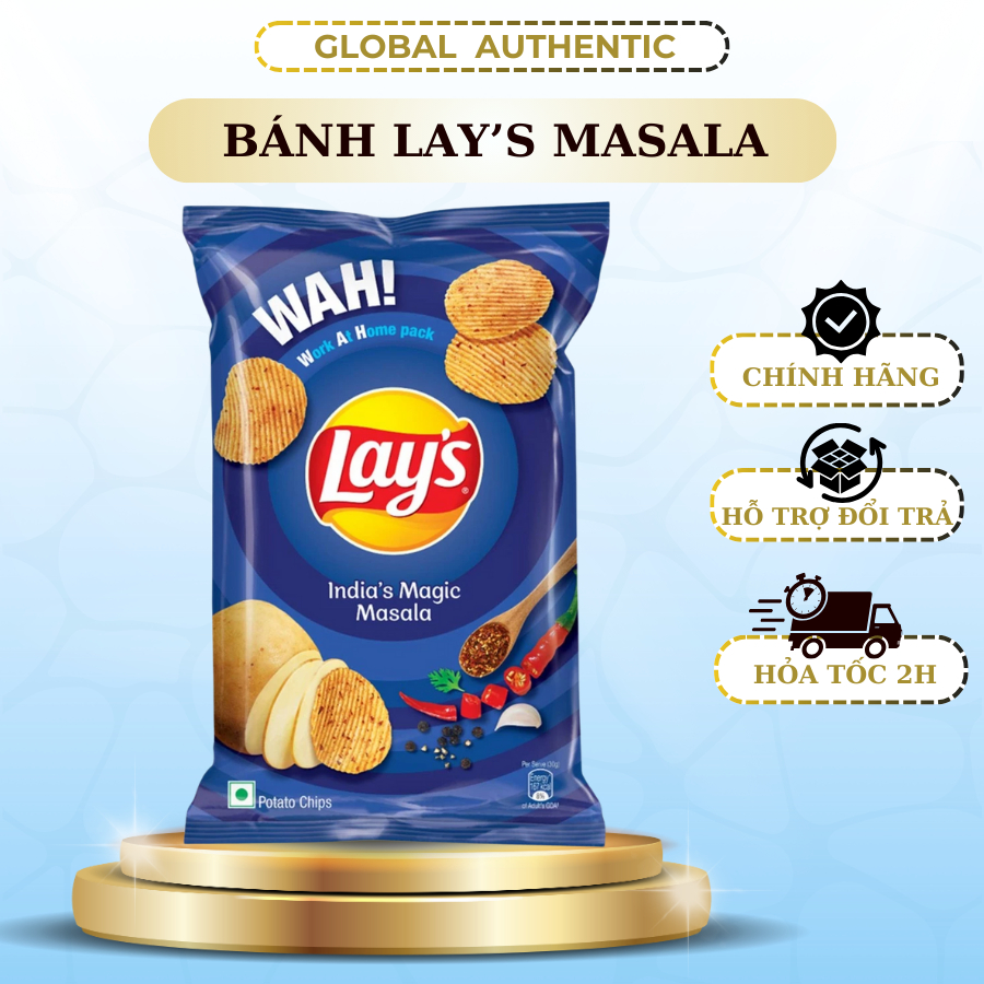 Lays Magic Masala Potato Cake Rich Indian Flavor - GlobalAuthentic ...