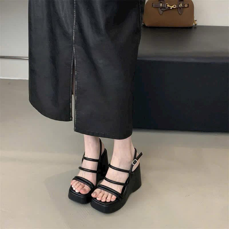 9cm slingback boat sandals (slim legs, size down) | Shopee Philippines
