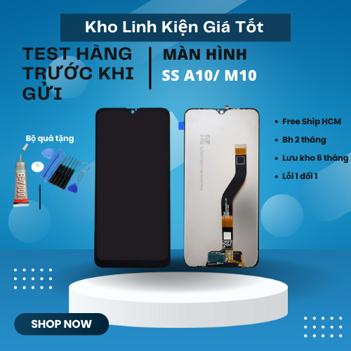 Compatible screen SS A10 – 2019 / A105F / M10 / M105F (Zin) (Free glue ...