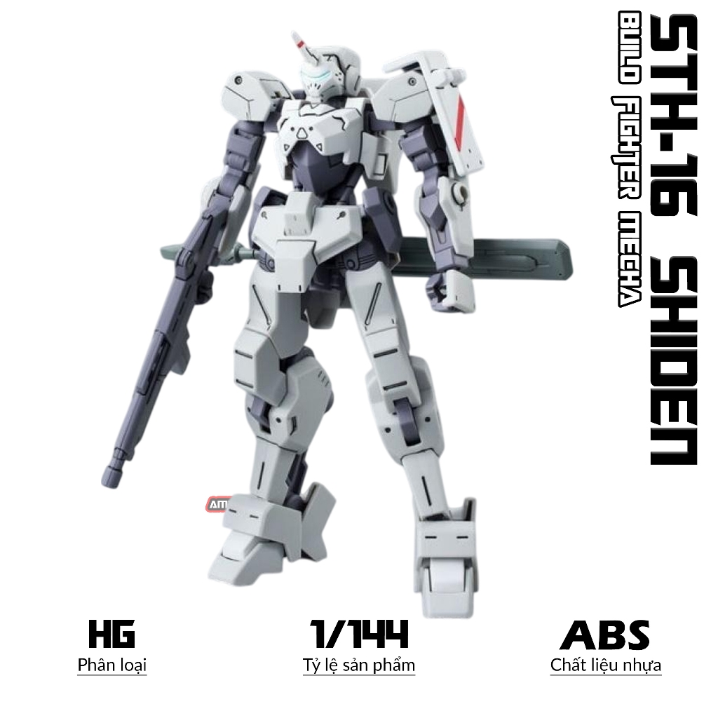 Hg STH-16 Shiden Model [Orga Custom], 1/144 Mobile Suit, Plastic ...