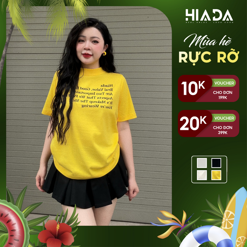 Babytee Hiada Women's T-shirt with Personalized Letter Print [HIADA_10 ...