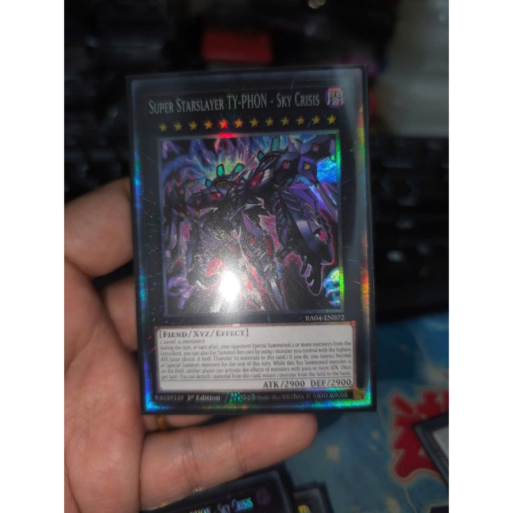 [Yugioh Funny Shop] 1 card Super Starslayer TY-PHON - Sky Crisis - RA04 ...
