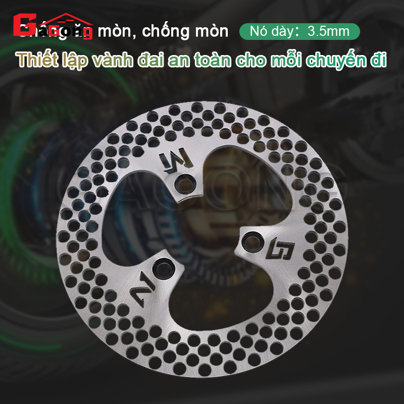 Electric vehicle disc, 220mm multi-hole electric vehicle brake disc ...