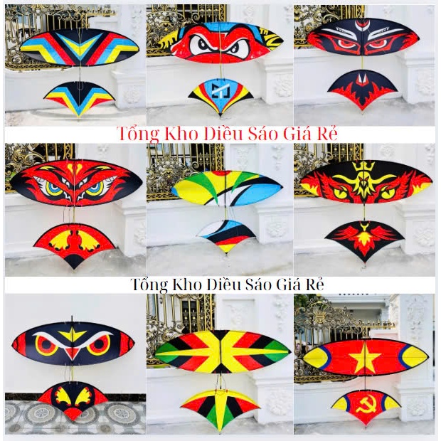 Flute Kite 1m5-1m7-2m-2m5-3m All Kite Models Full Carbon High Quality ...