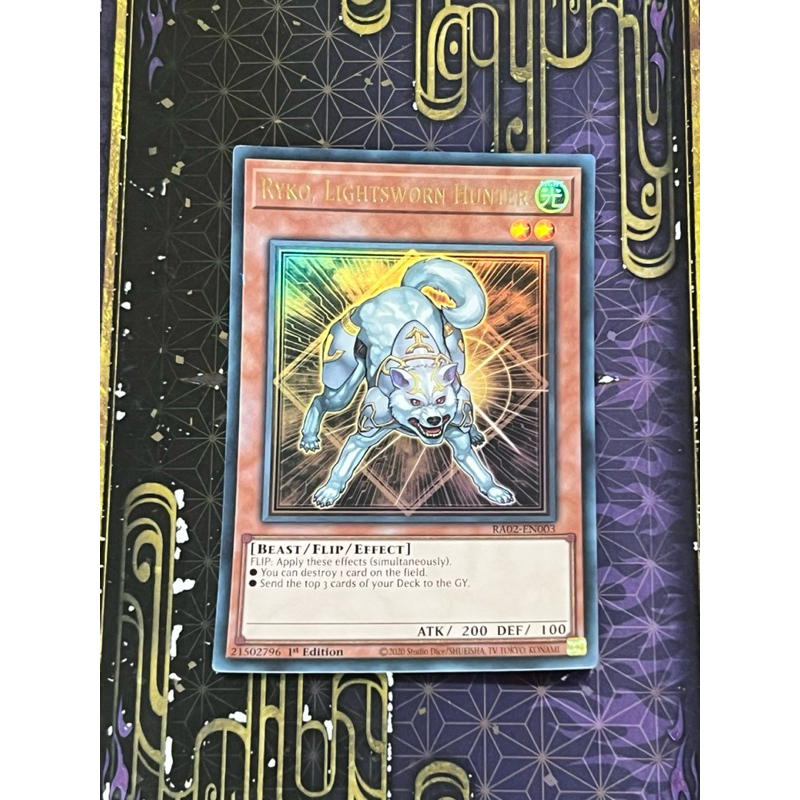 Yugioh Ryko Card, Lightsworn Hunter | Shopee Philippines