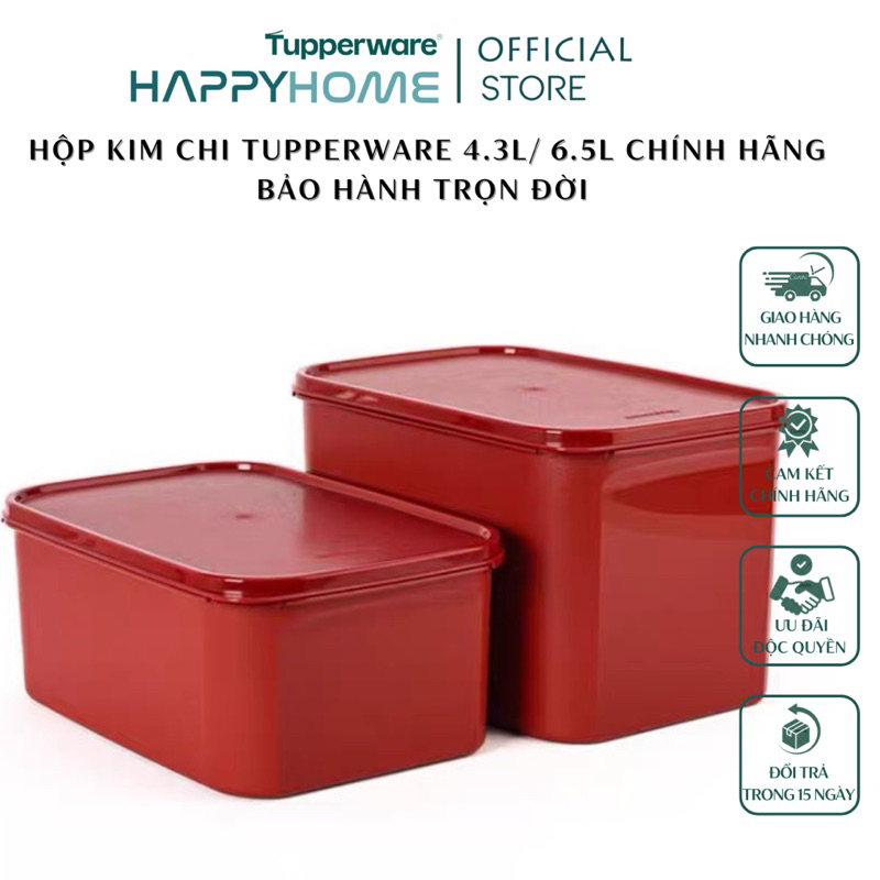 Lifetime Genuine Tupperware Kimchi Box - Virgin Plastic Safe for Health ...
