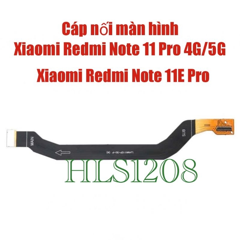 Xiaomi Redmi Note 11E Pro 5G/ Note 11 Pro 5G screen connection cable ...