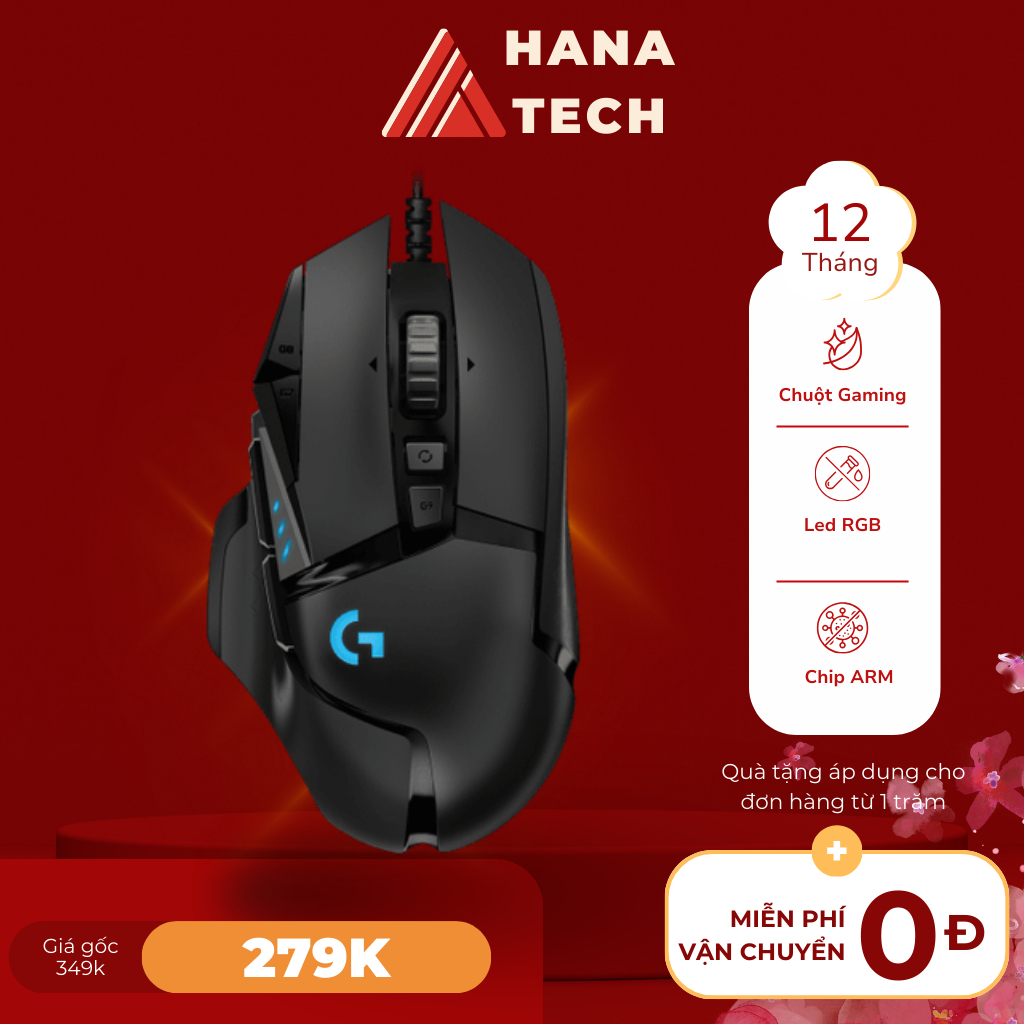 Logitech G502 Hero Gaming Mouse Led Rgb Ultra Sensitive Gaming Laptop ...