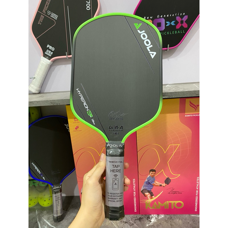 (check nfc) Joola Hyperion 3s 16mm Pickleball racket with rough surface, good ball control, free ...