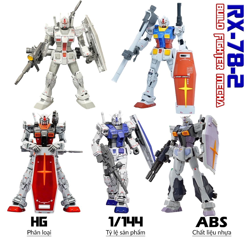 RX-78-2 series model, Plastic assembly toy | Shopee Philippines