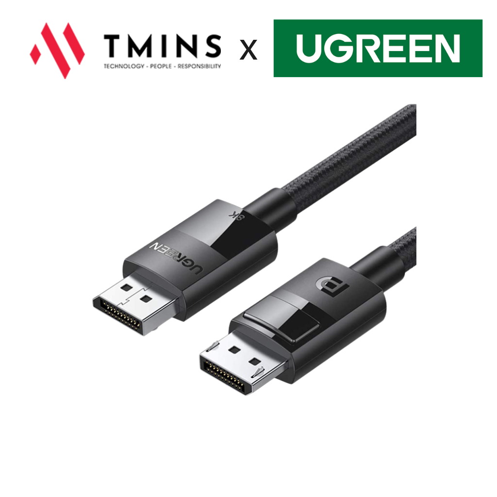 Displayport cable with 2 positive ends 1.4, 1m long, 5m supporting 60Hz ...